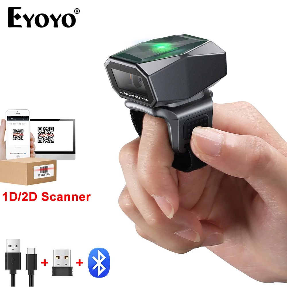 Eyoyo-EY-016ZP-Wireless-Bluetooth-Scanner-Wearable-Ring-2D-QR-Code ...