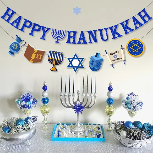 Banner Feliz Hanukkah