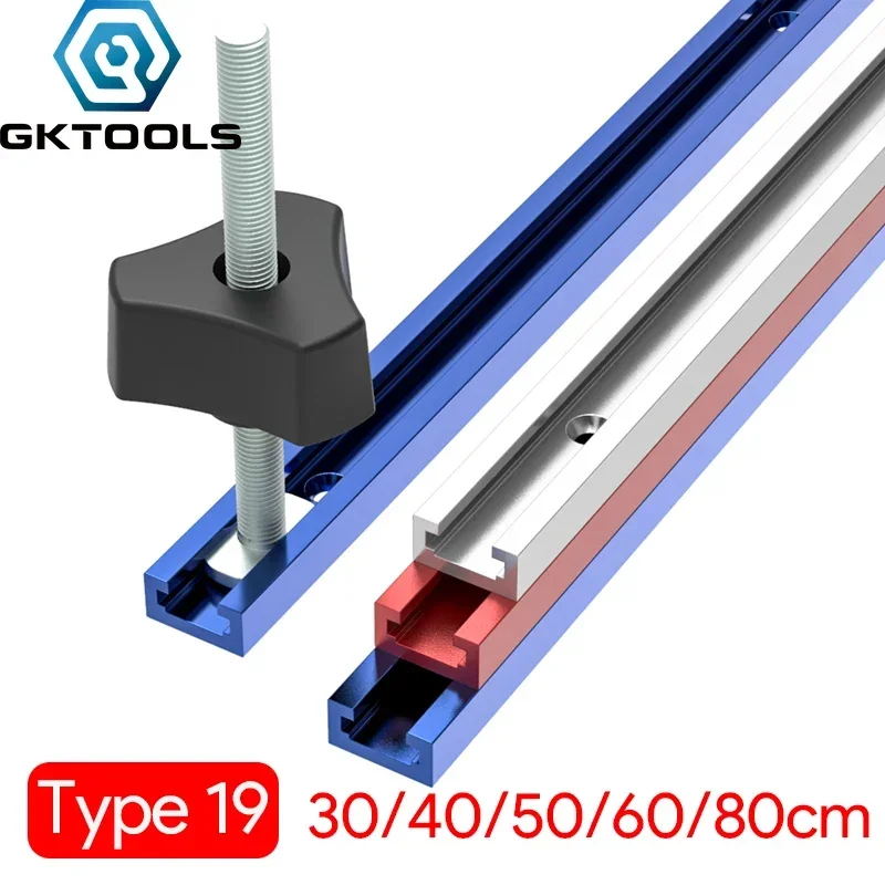 Type-19-30cm-80cm-Aluminum-Alloy-T-Slot-Slide-Miter-Track-Chute-Rail-T ...