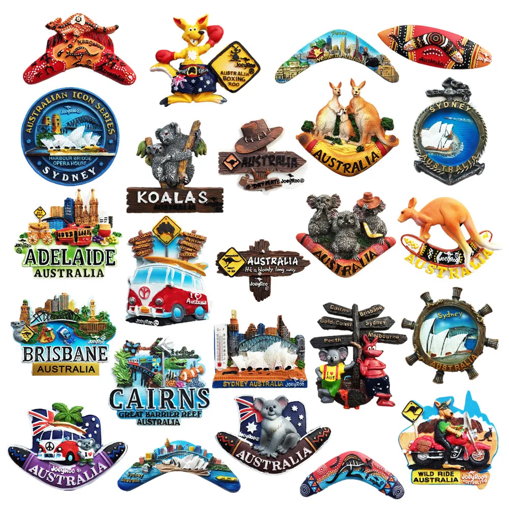 Europe-Australia-3D-Fridge-Magnets-Tourism-Souvenir-Refrigerator ...