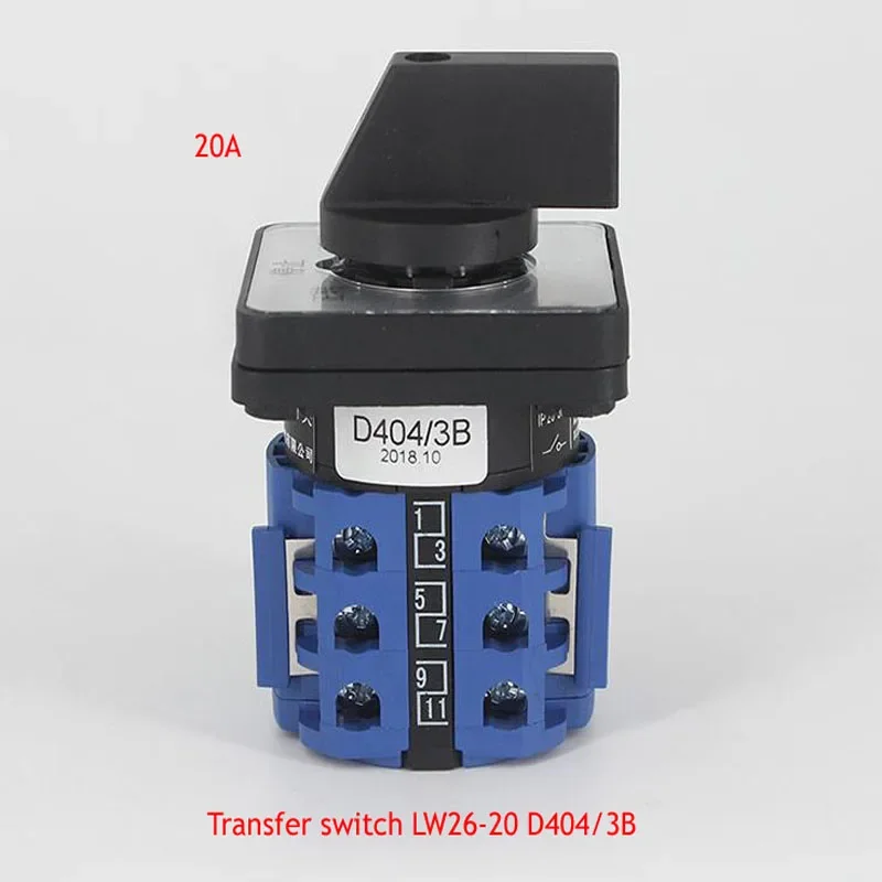 LW26-20-D404-3B-220V-Single-phase-Motor-Forward-And-Reverse-Reverse ...