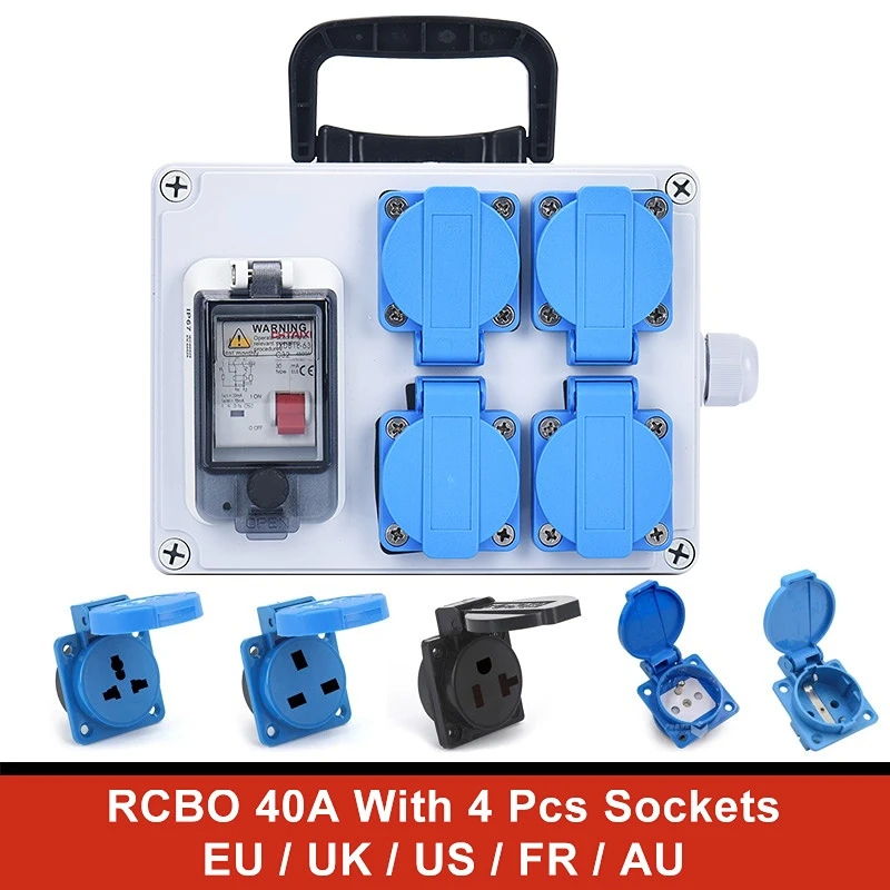 Outdoor Socket Waterproof | Box Distribution Box | Electrical Sockets ...