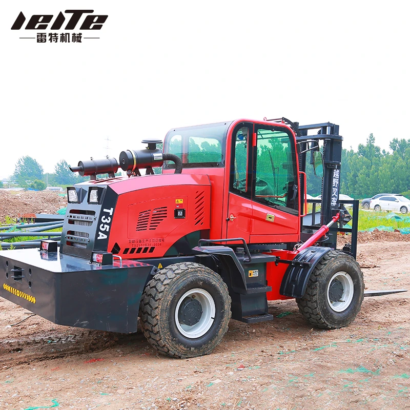 Industrial Machinery & Equipment: Rough Terrain Forklift