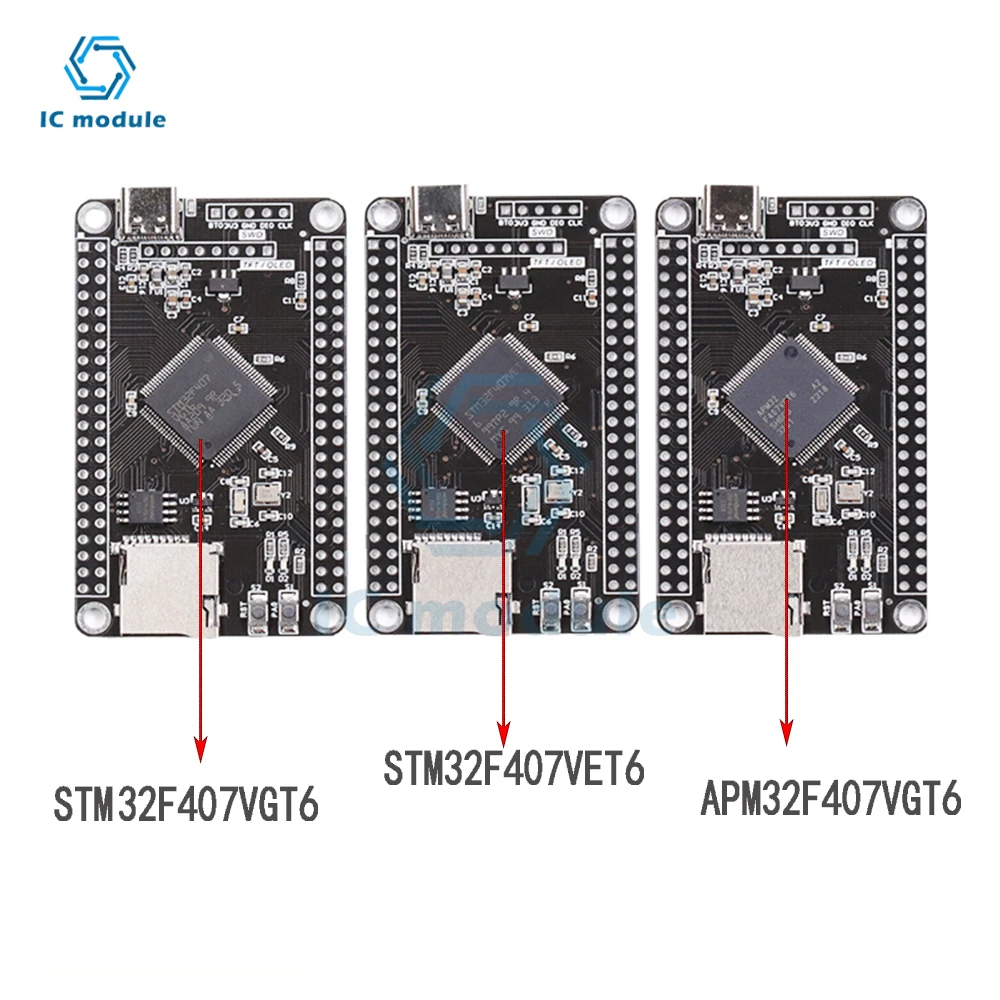 STM32F407VET6-APM32F407VGT6-STM32F407VGT6-Development-Board-MCU-Learning-Board-Cortex-M4-Core ...