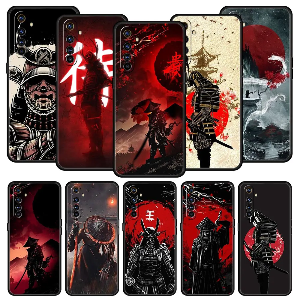 Painting Japan Samurai Art Phone Case For Realme 10 9 8 5G 7 6 GT2 Pro ...