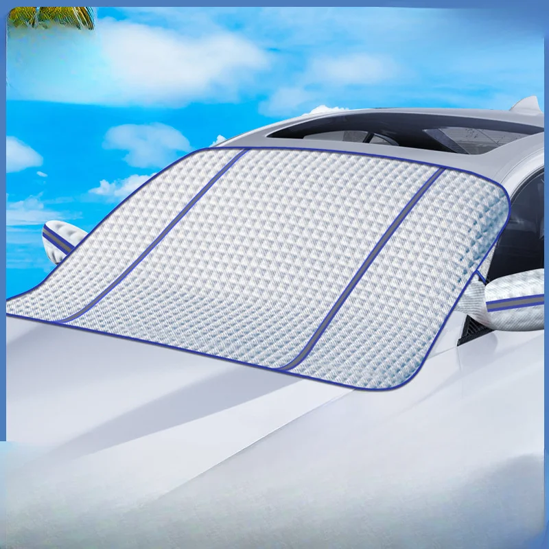 Car-Snow-Shield-in-Winter-Front-Windshield-Shield-Magnetic-Shading ...