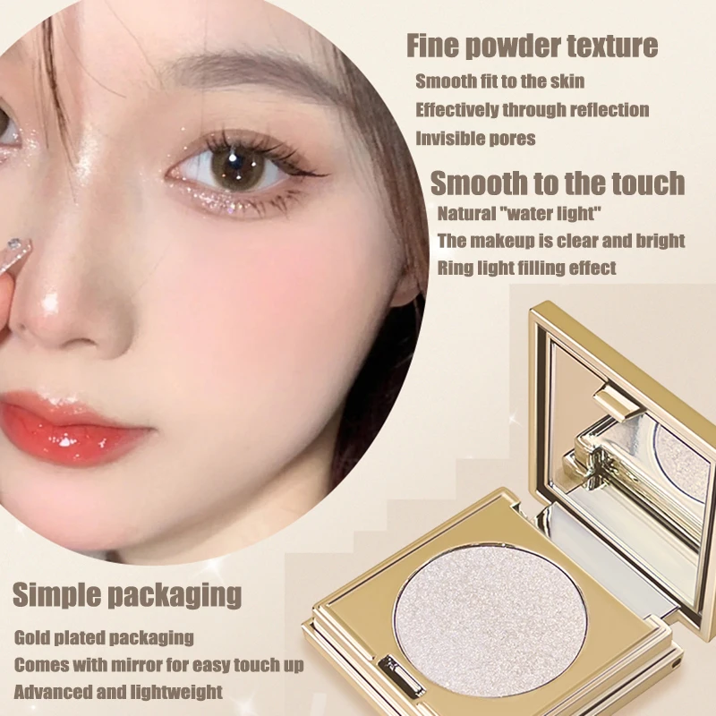 Gold Highlight Makeup