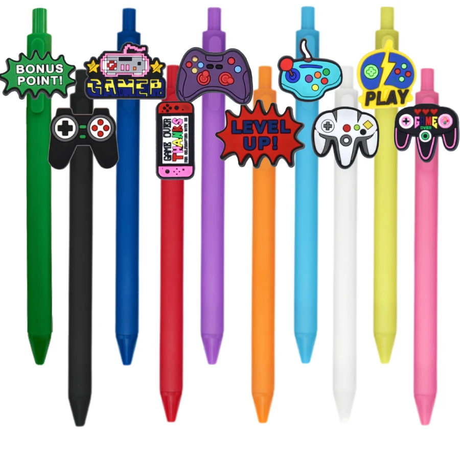 10Pcs Funny Video Game Theme Gel Pens for Gamer Party Favors, Office ...