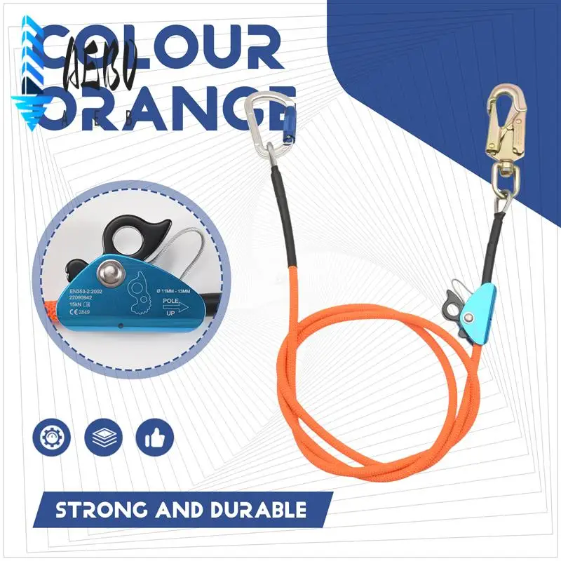 AEB0-1/2 Inch X 8 Inch Steel Wire Core Flip Line Kit Climbing ...