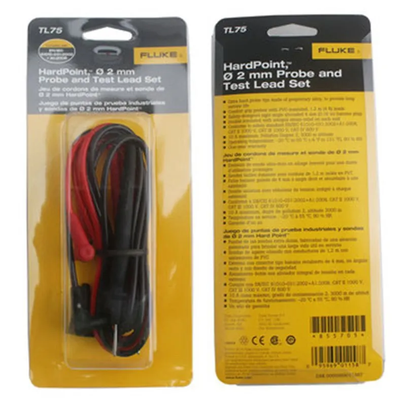FLUKE-Multimeter-Test-Lead-TL30-TL71-TL910-TL175-TL75-TL76-Comfortable ...