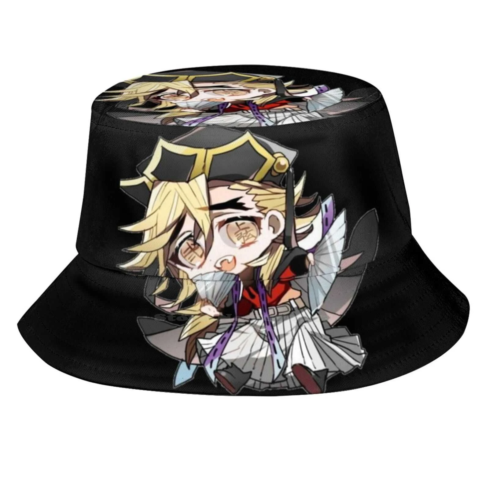 Douma Demon Upper Two Unisex Summer Outdoor Sunscreen Hat Cap Kimetsu ...