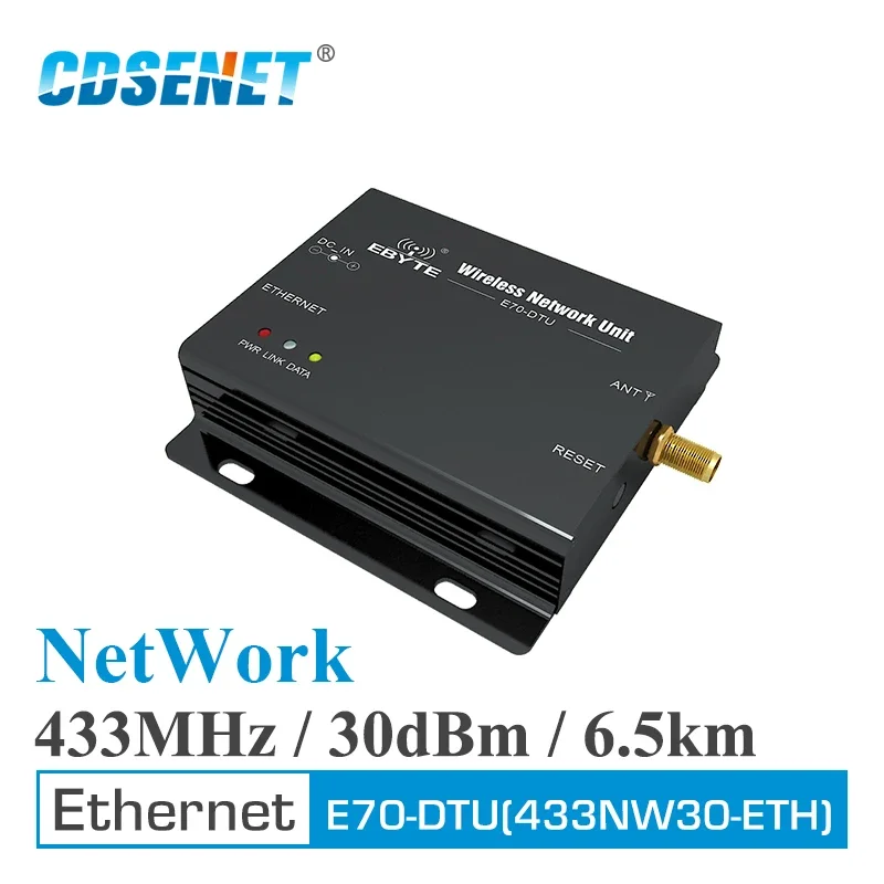 Ethernet-Star-Network-433MHz-30dBm-1W-Long-Range-Wireless-Transceiver ...