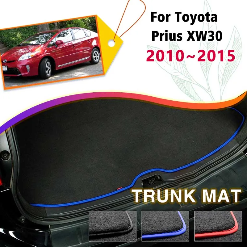 Car Trunk Storage Mat For Toyota Prius XW30 3 2010~2015 Boot Cargo ...