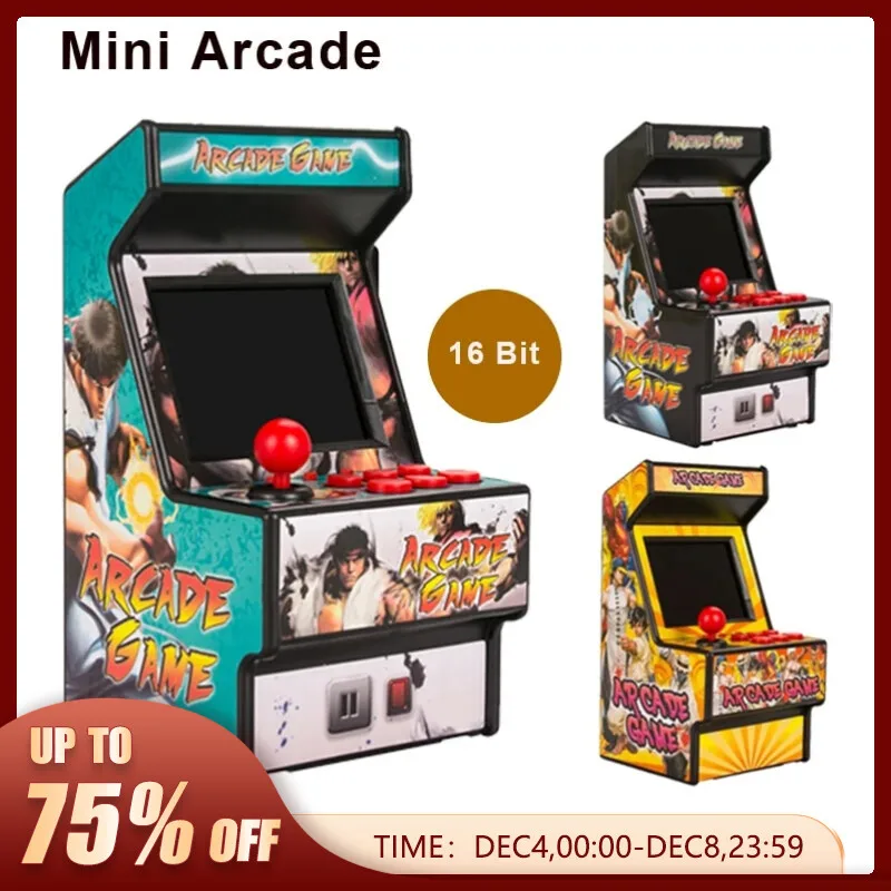 Mini-Retro-Arcade-Handheld-Game-Console-with-156-Classic-16-Bit-Video ...