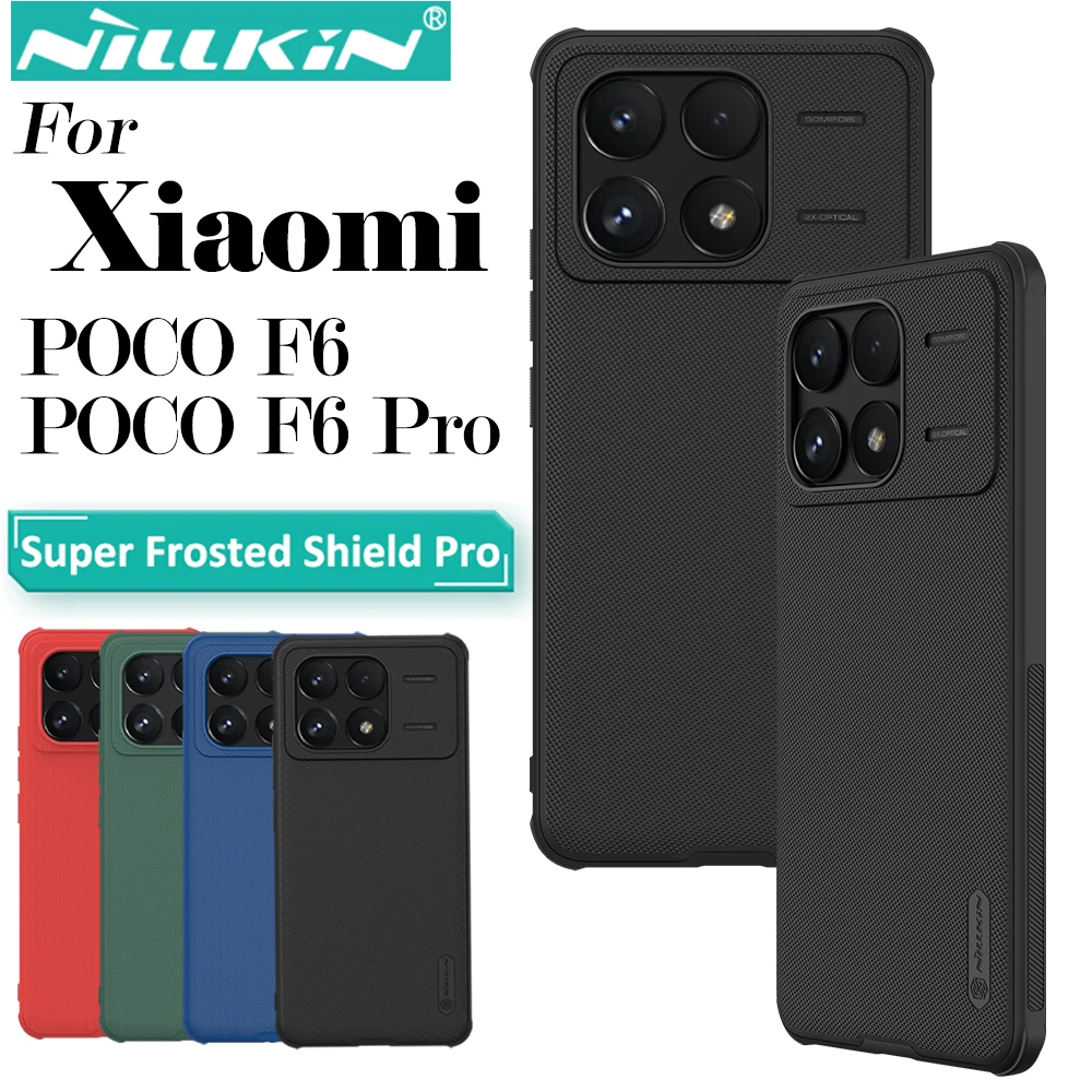 NILLKIN-For-Xiaomi-Poco-F6-Poco-F6-Pro-Case-Fitted-Case-High-Quality ...
