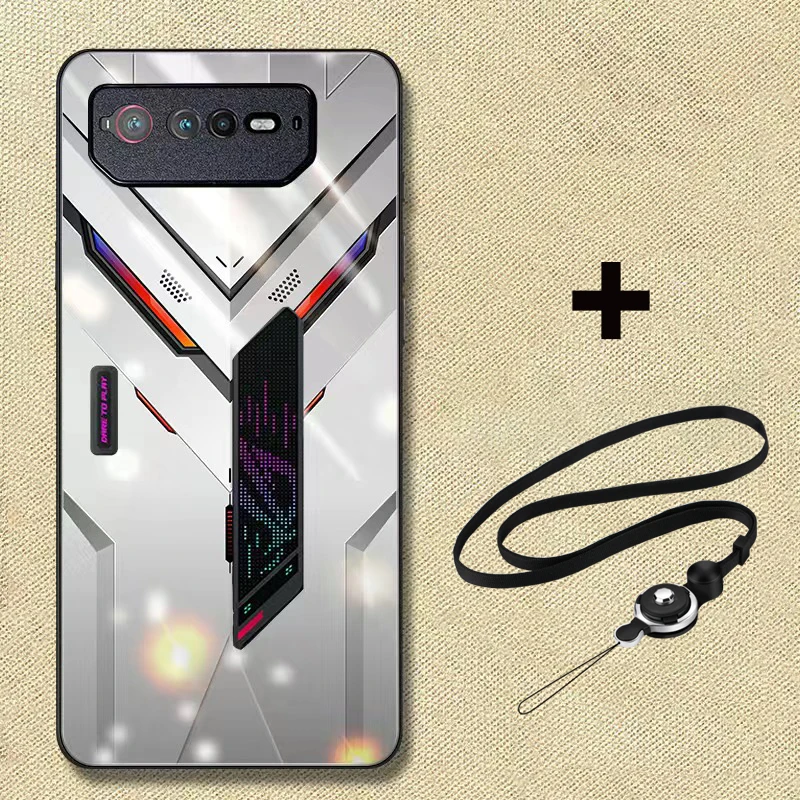 9H-Tempered-Glass-Case-For-Asus-Rog-Phone-6-Glass-Hard-Back-Cover-For ...