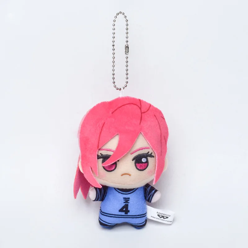 10cm New Blue Lock Plush Pendant KeyChain Isagi Yoichi Nagi Seishiro ...