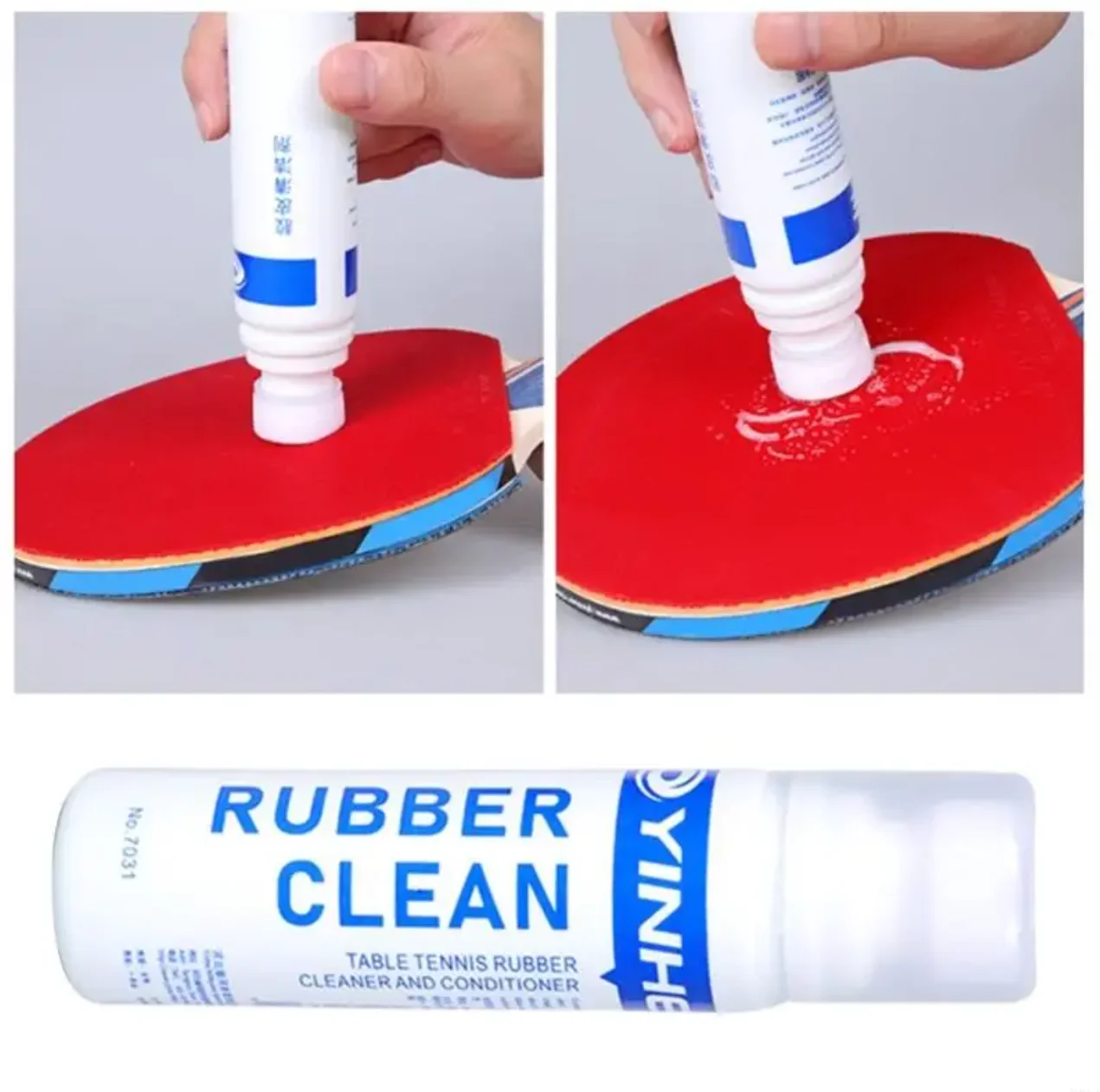 75ml Professional Table Tennis Rubber Cleaner Portable Ping Pong Bat ...