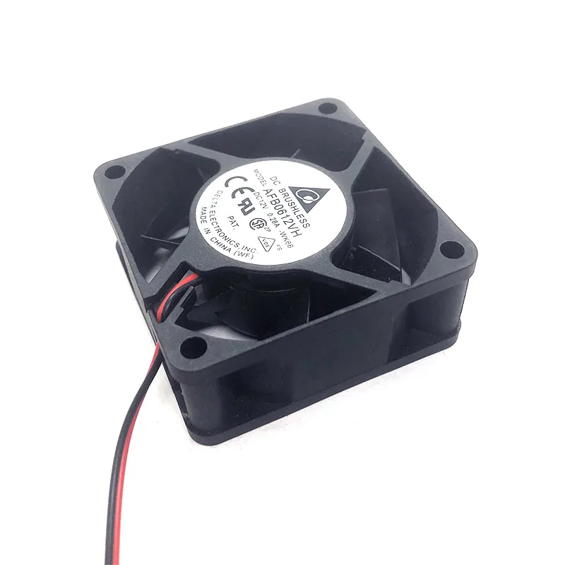 original 12V 0.28A AFB0612VH 6cm 6025 high air volume chassis power ...