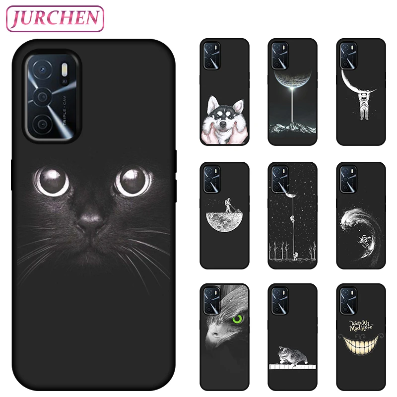 JURCHEN-Silicone-Phone-Cases-For-OPPO-A54S-CPH2273-Fashion-Cute-Cartoon ...