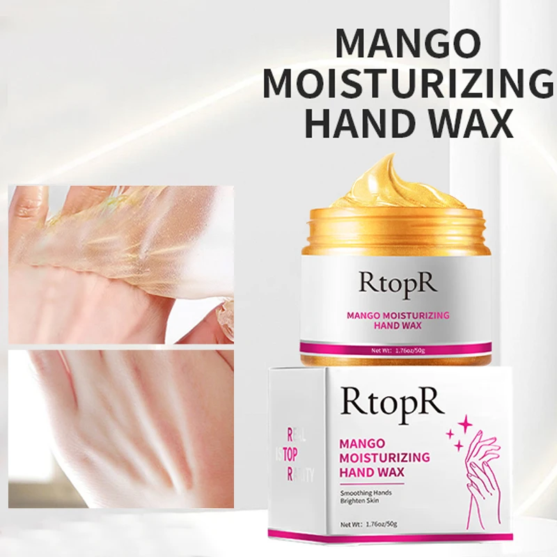 Mango-Whitening-Hand-Wax-Moisturizing-Skin-Hand-Mask-Repair-Exfoliating ...