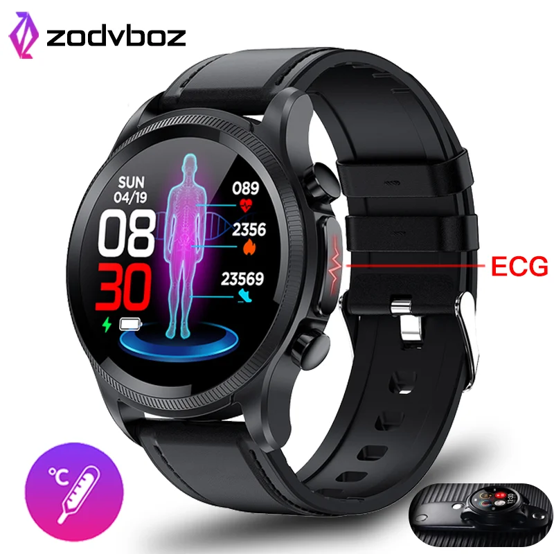 Ecg Laser Smartwatch | Zodvboz - Ecg Smart Watch Men Heart Rate ...