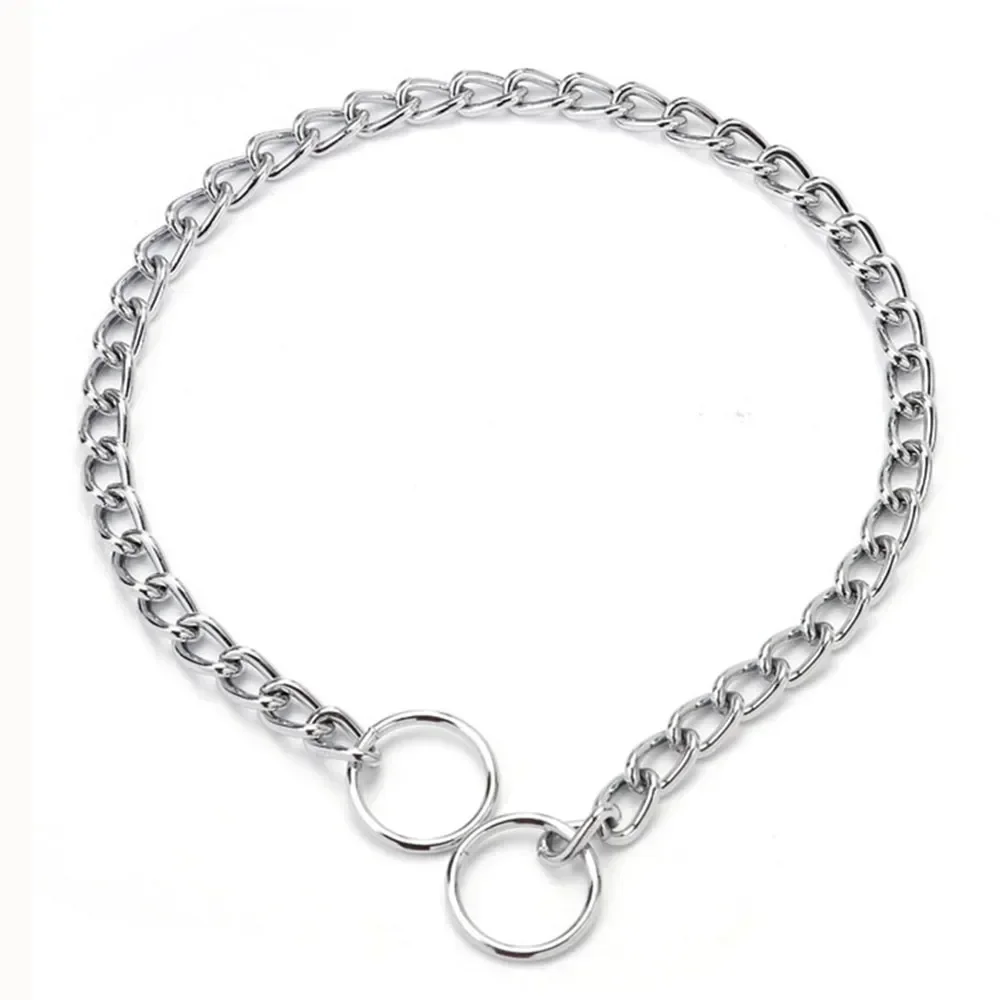 Pet-P-Snake-Chain-Collar-Dog-Choke-Collar-Stainless-Steel-Ship-Chain ...