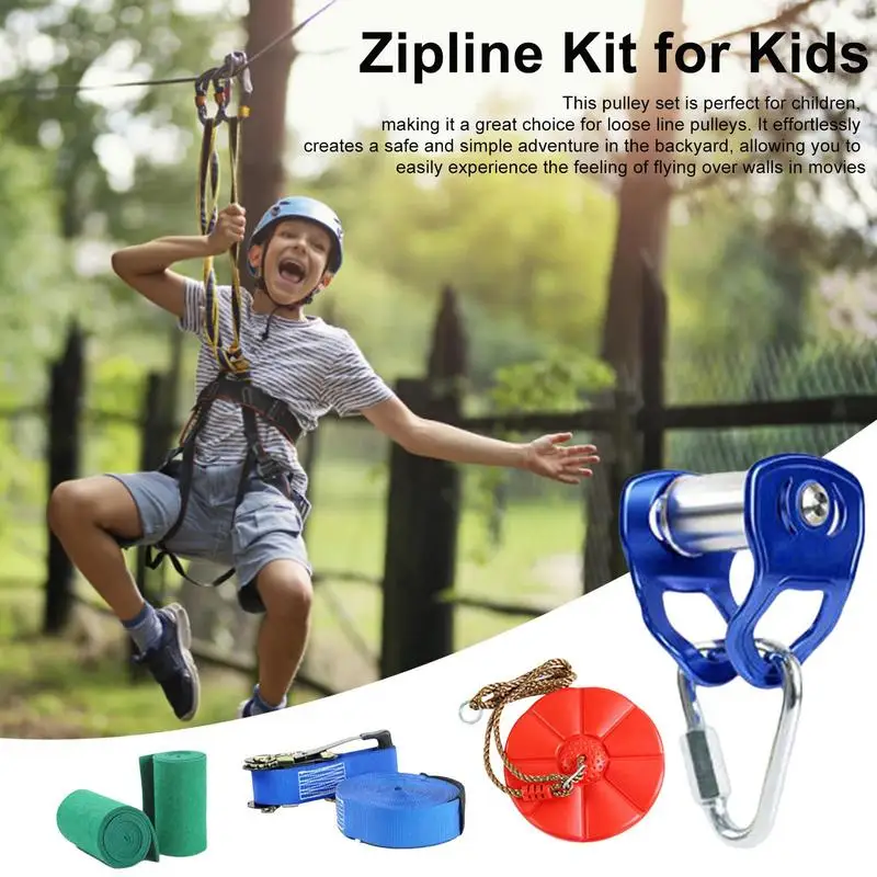 Zip Line Trolley With Brake