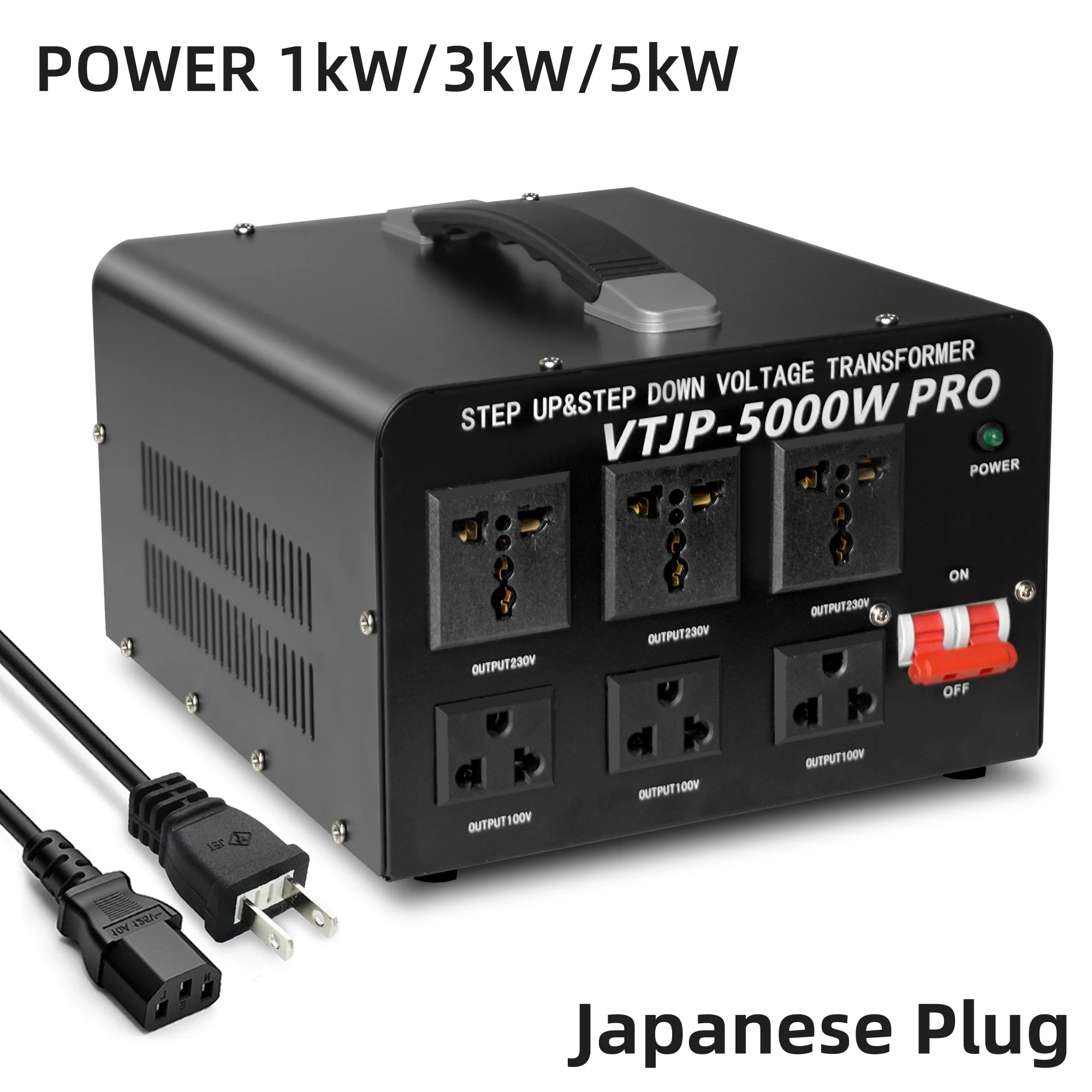3kW-Voltage-Transformer-AC110-AC220V-Japan-Standard-Plug-Voltage ...