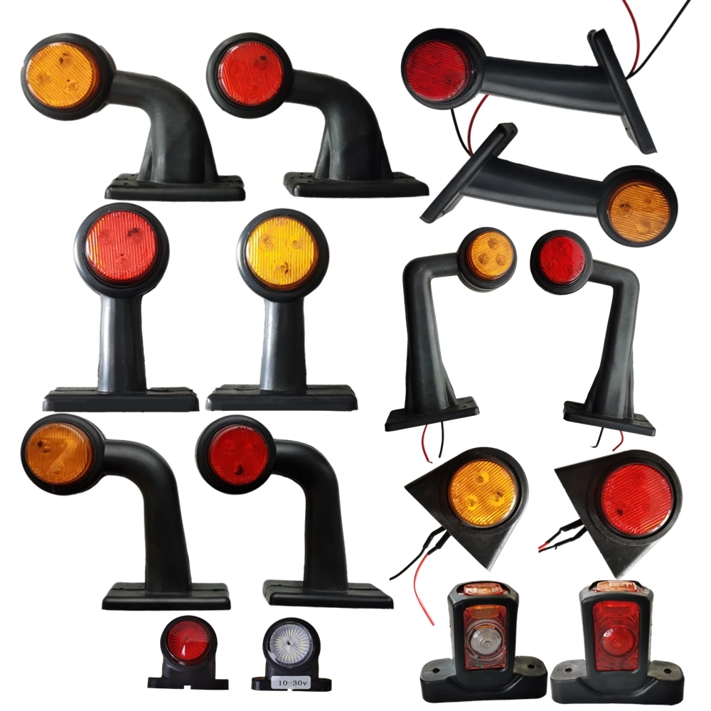 1pair-Side-Marker-Indicator-Light-Lamp-Side-Marked-Lamp-For-Truck-Lorry ...