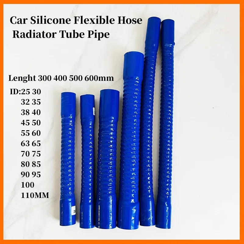 Universal-Blue-Car-Silicone-Flexible-Hose-Silicon-Intercooler-Hose-Air ...