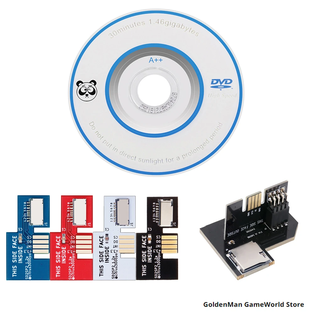 Sd2sp2 Adapter Replacement Micro Sd Card Reader + Swiss Boot Disc Mini ...