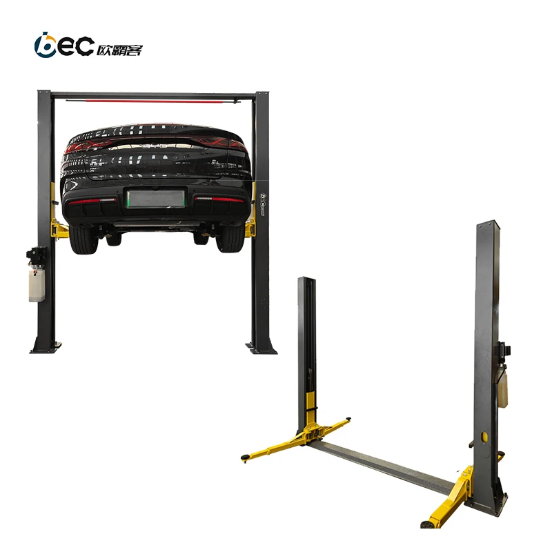 220V-Electric-Home-Car-Lift-Pneumatic-Hydraulic-2-Post-Hoist-for-Car ...