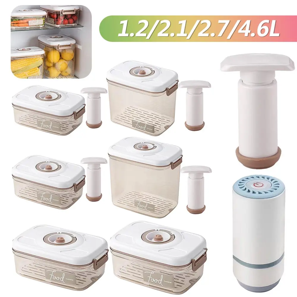 Vacuum-Food-Storage-Box-Food-Dispenser-with-Time-Compass-Air-Pump ...