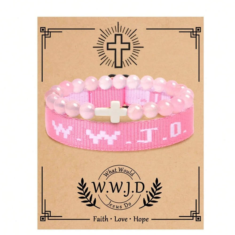 2pc-what-would-jesus-do-wwjd-bracelets-pack-hwlf-w-w-j-d-bracelet-he ...