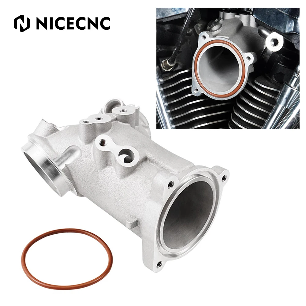 Motorcycle-Intake-Manifold-Aluminum-For-Harley-Softail-Touring-Breakout ...