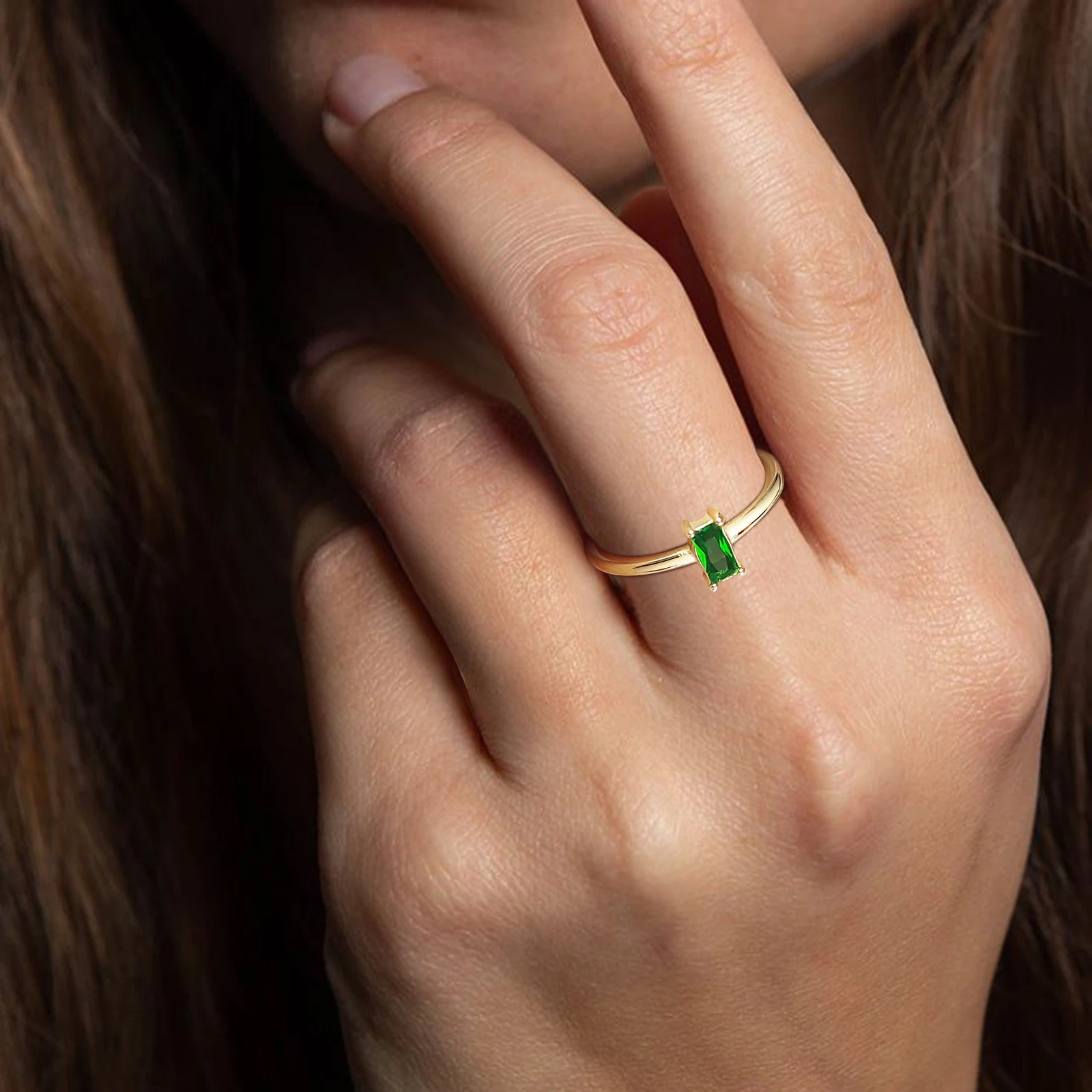 Chic-Geometric-Square-Stone-Rings-for-Women-AAA-CZ-Stone-Solitaire-Ring-Gold-Color-Stainless ...