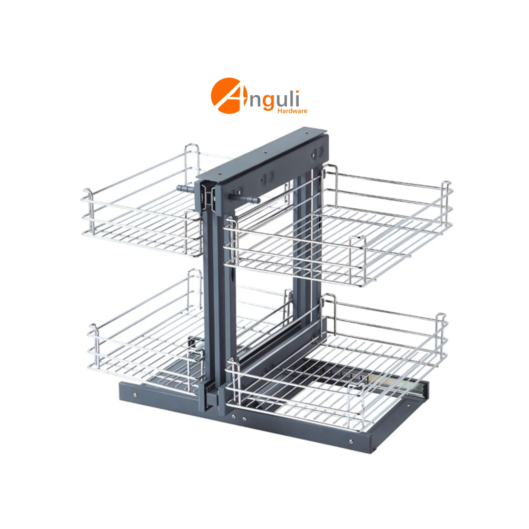 Iron Universal Magic Corner Pull-Out Basket Kitchen Hardware Product ...
