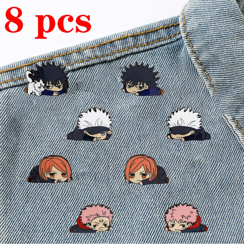 Jujutsu-Kaisen-Anime-JJK-Gojo-Satoru-Enamel-Pins-Brooches-Lapel-Badges ...