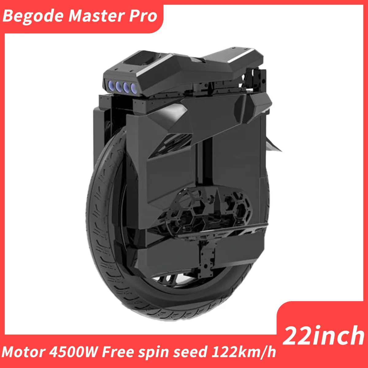 Faster Begode Master Pro Electric Unicycle 134.4v Euc 4800wh 50e ...