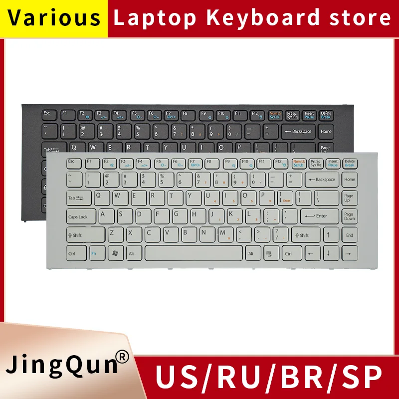New US Russian Laptop Keyboard For Sony VAIO PCG-61316L 61317L 61315L ...