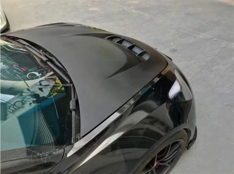 For Tesla Model 3 2019 2020 2021 2022 Real Carbon Fiber & FRP Front ...