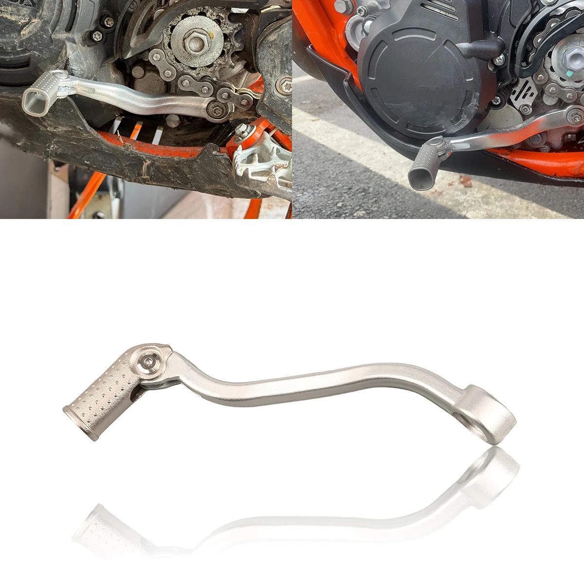 Motocross CNC Gear Shifter Shift Lever For KTM 125-500 SX SX-F EXC EXC ...