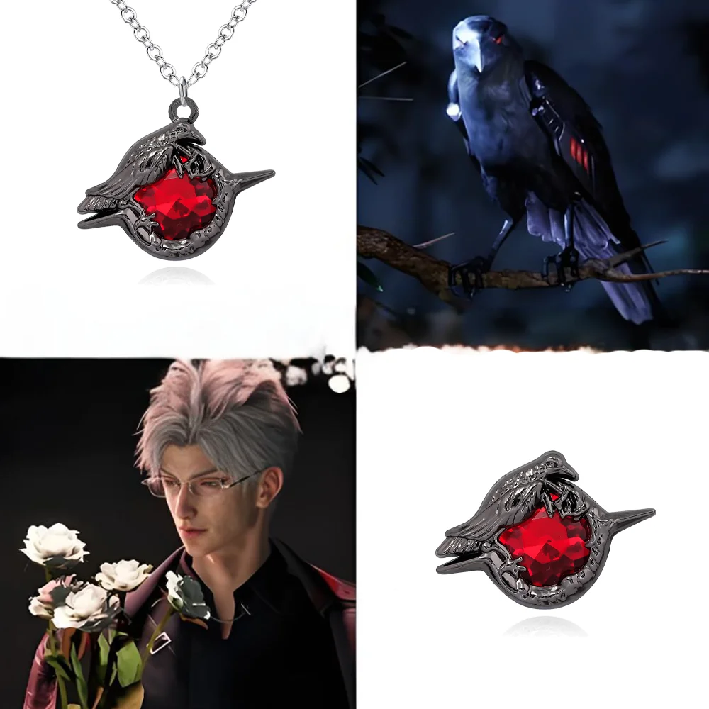 Game-Love-and-Deepspace-Brooch-Handsome-Male-Protagonist-Qin-Che-Crow ...