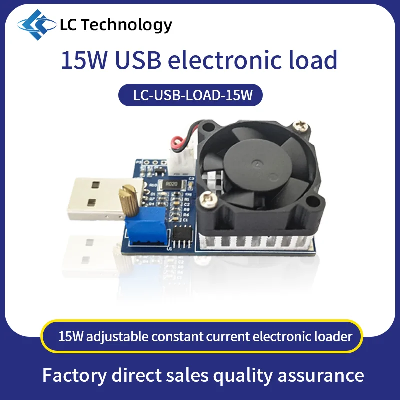USB-Electronic-Load-15W-Adjustable-Constant-Current-Electronic-Load ...