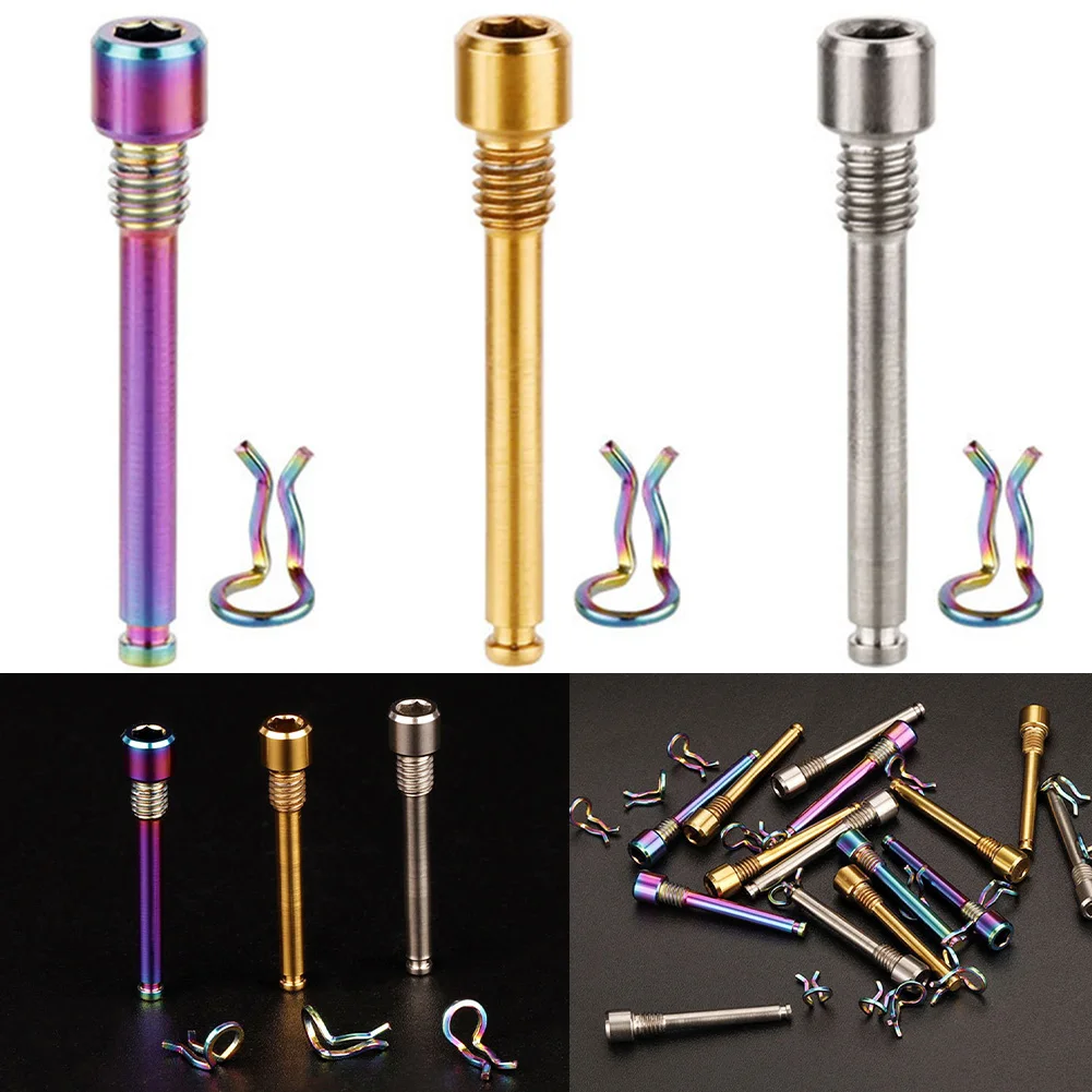 Bicycle-Hydraulic-Disc-Brake-Pad-Bolt-Titanium-Alloy-Pin-Insert-Caliper ...
