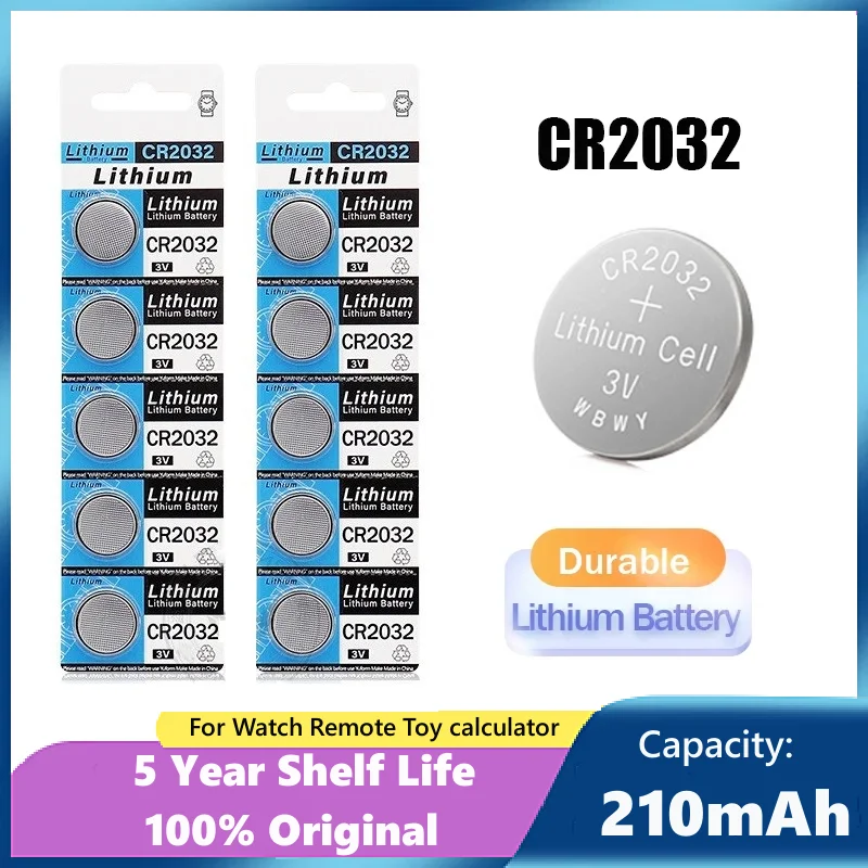 Lithuim-Cell-Button-3V-CR2032-CR-2032-Lithium-Button-Batteries-for ...