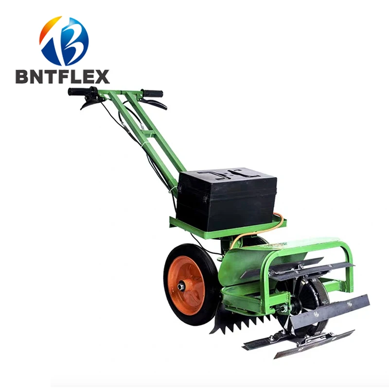 48V battery Electric Weeding Machine Reclaiming wasteland and weeding ...