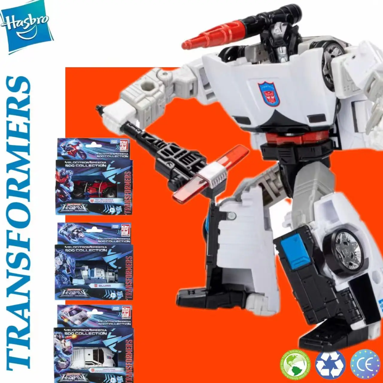 Transformadores Hasbro Legado Velocitron Speedea 500 Coleção Deluxe ...