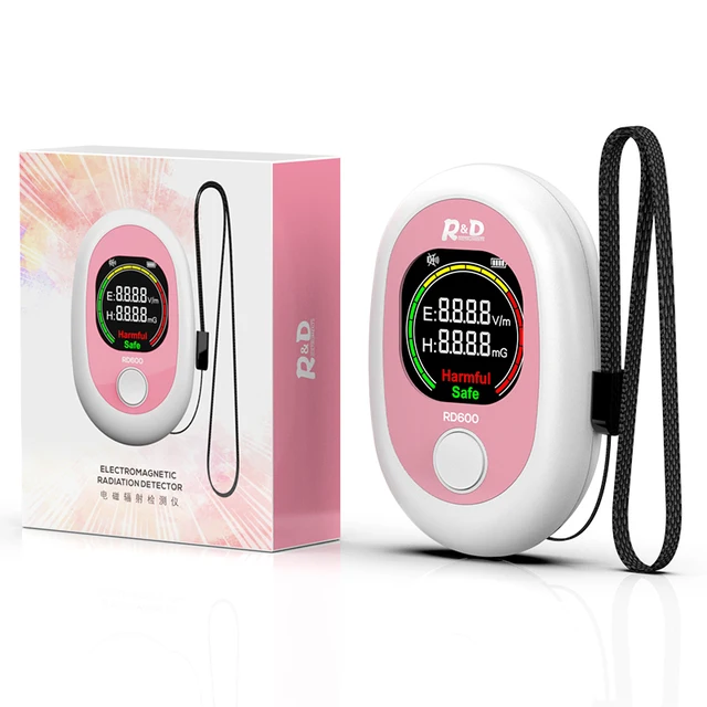 R&D RD600 EMF Meter Mini Electromagnetic Radiation Detector Electric ...